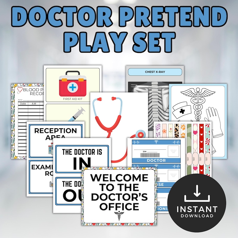 Pretend Office Forms for Kids - Etsy