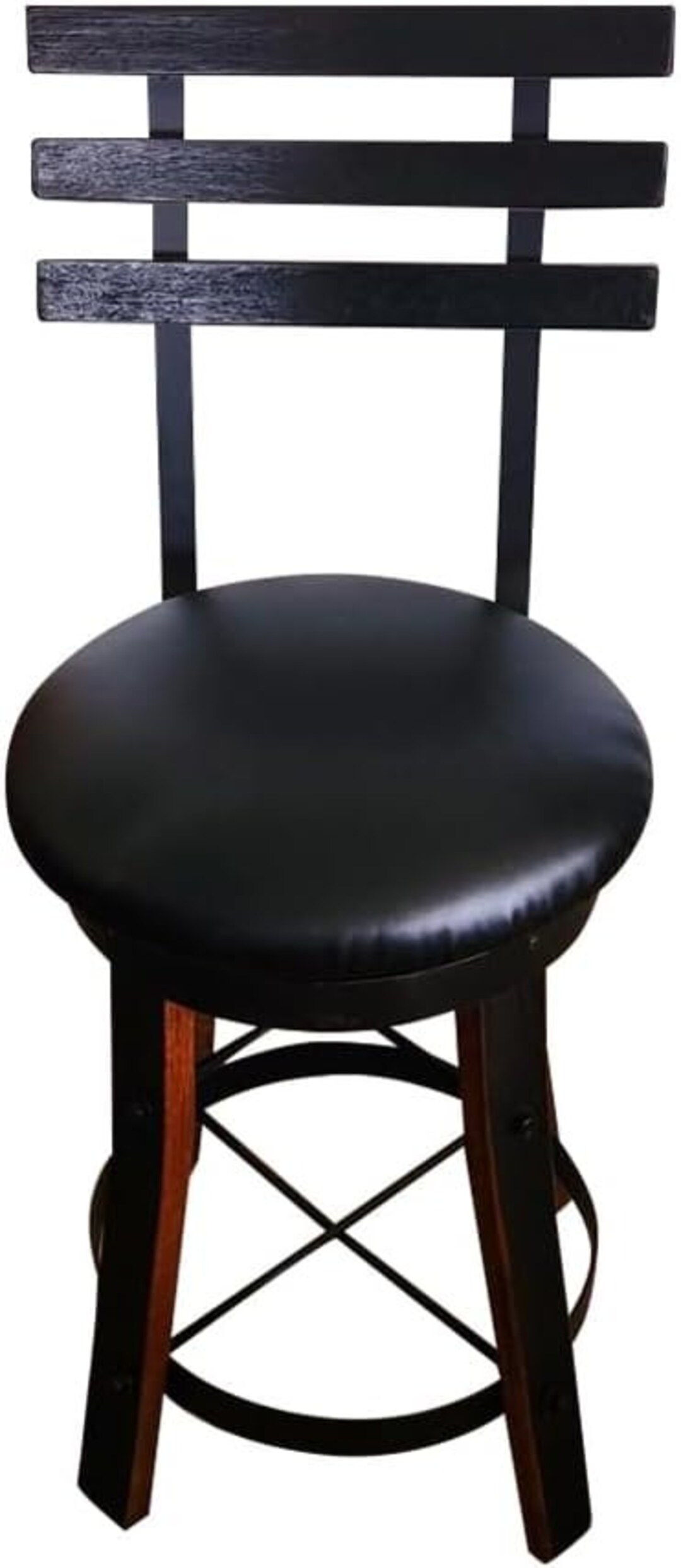 Shooters Whiskey Barrel Swivel Reverse Stave Leg Stool michaels Cherry ...