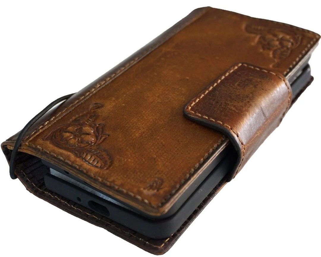 Samsung Galaxy Z Fold5 Fold 5 Leather Cover Case Holder Wallet - Etsy