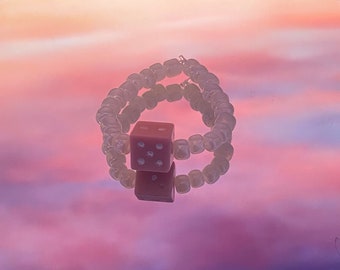 Mini Blue D12 Dice Ring Adjustable Dungeons and Dragons Geeky Nerd Larp ...