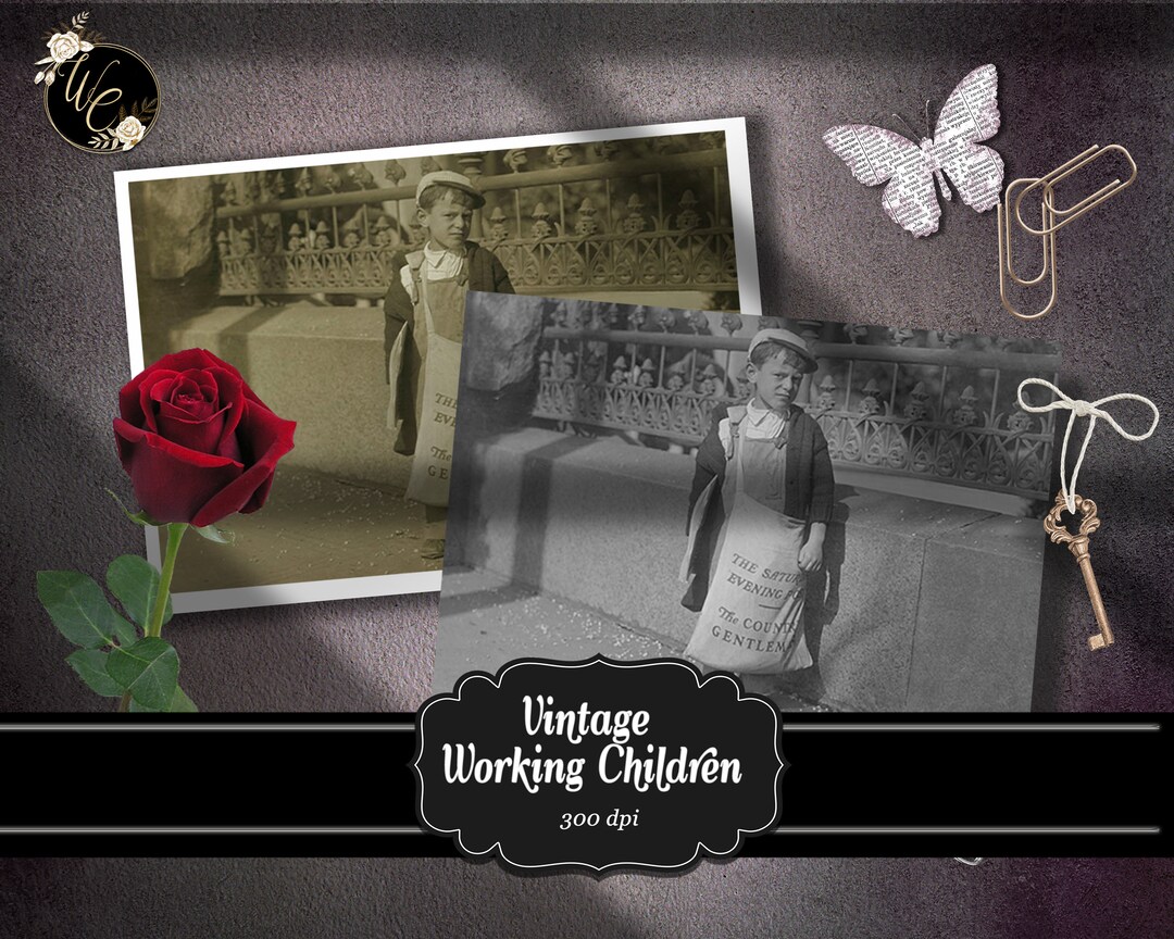 Paper Boy Vintage Photo- Instant Wall Art| Printable Instant Download ...