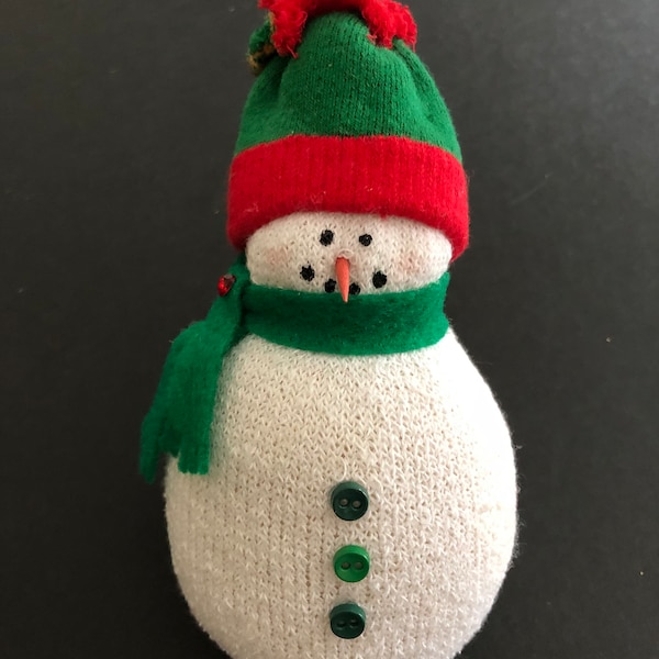 Sock Snowman - Etsy