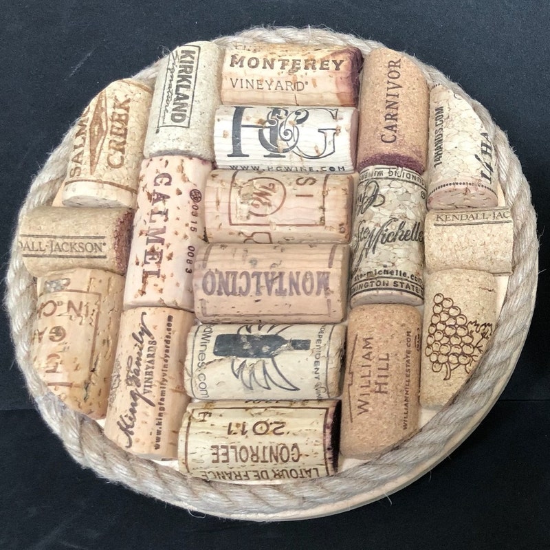 Wine Cork Tray - Etsy