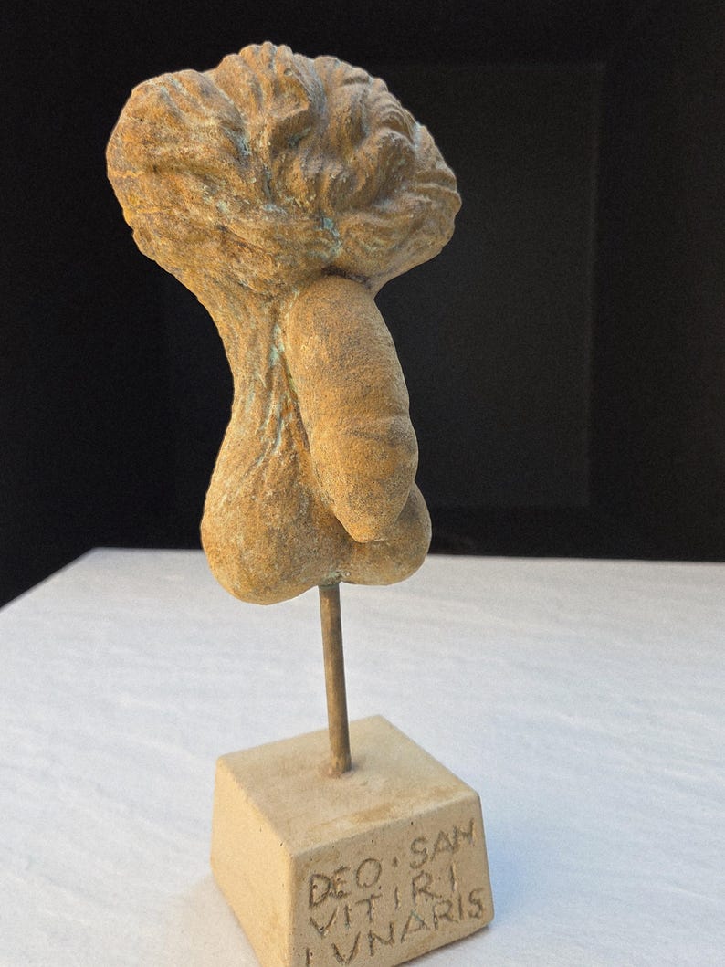 Male Fertility Statue Antique Finish - Etsy