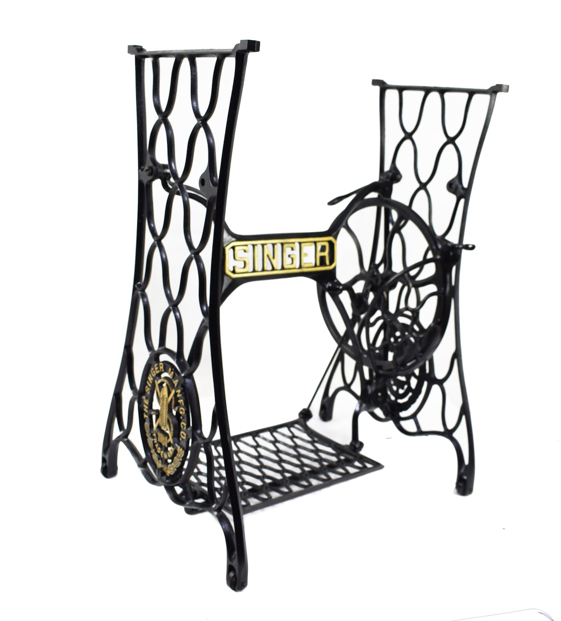 SINGER Sewing Machine Treadle Table Cast Iron Stand Legs Base 1930 - Etsy