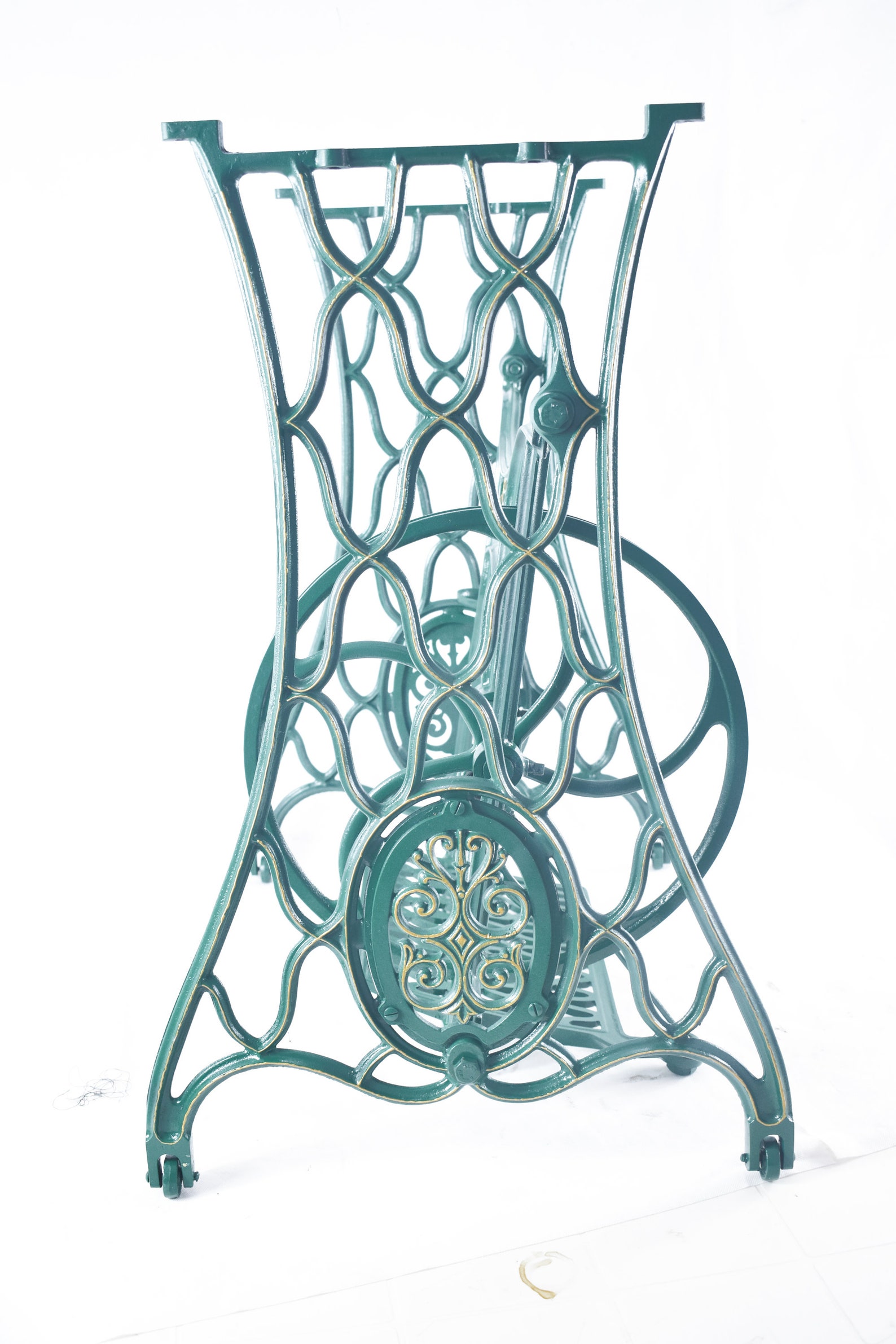 SINGER Sewing Machine Treadle Table Cast Iron Stand Legs Base 1930 - Etsy