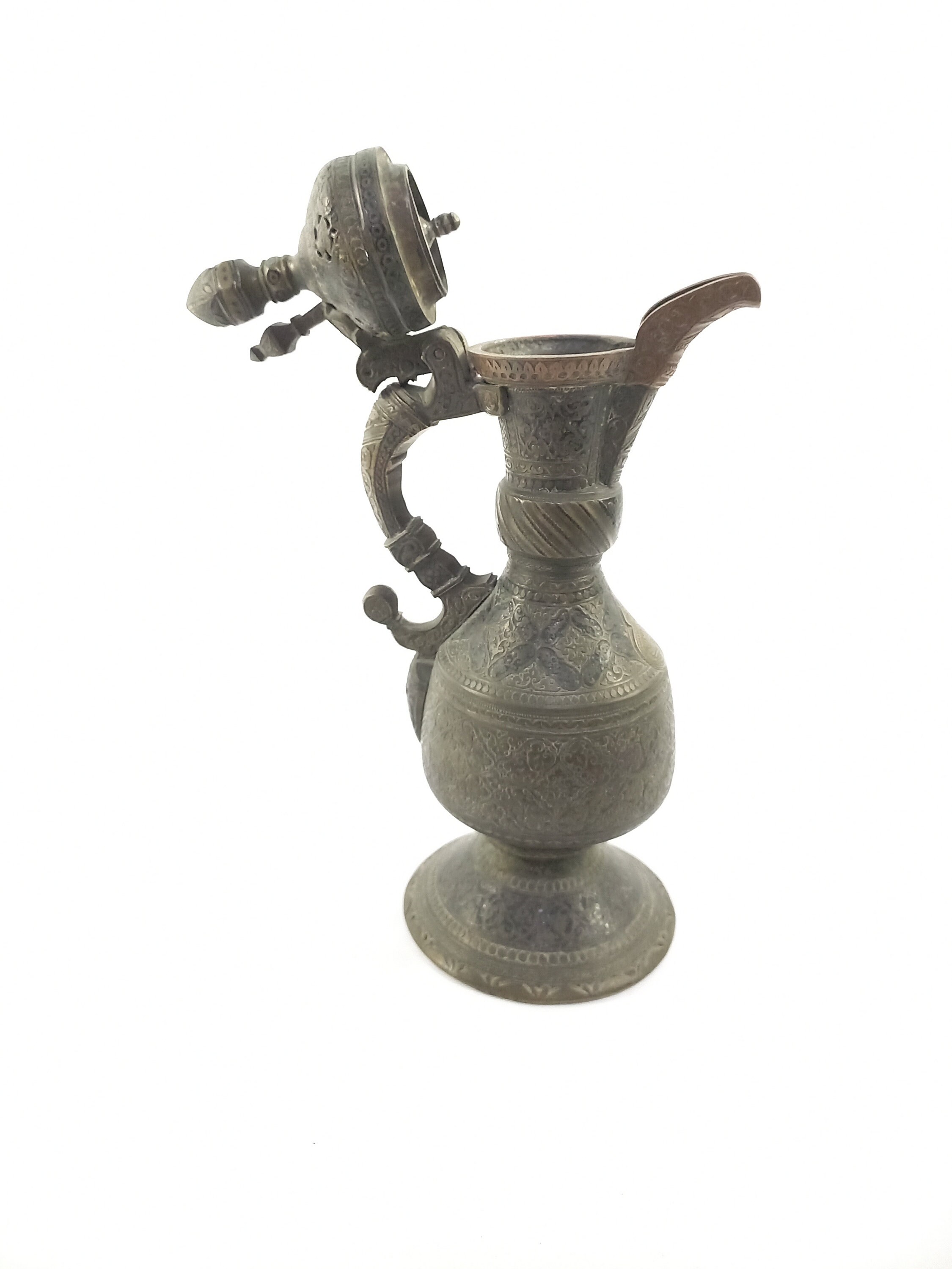 Antique Bukhara Indo Persian Central Asian Islamic Copper Teapot Ewer ...