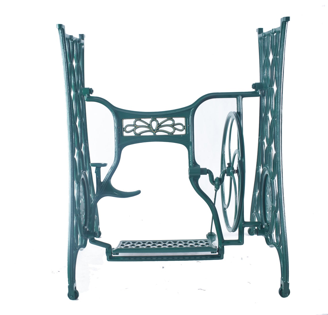 SINGER Sewing Machine Treadle Table Cast Iron Stand Legs Base 1930 - Etsy