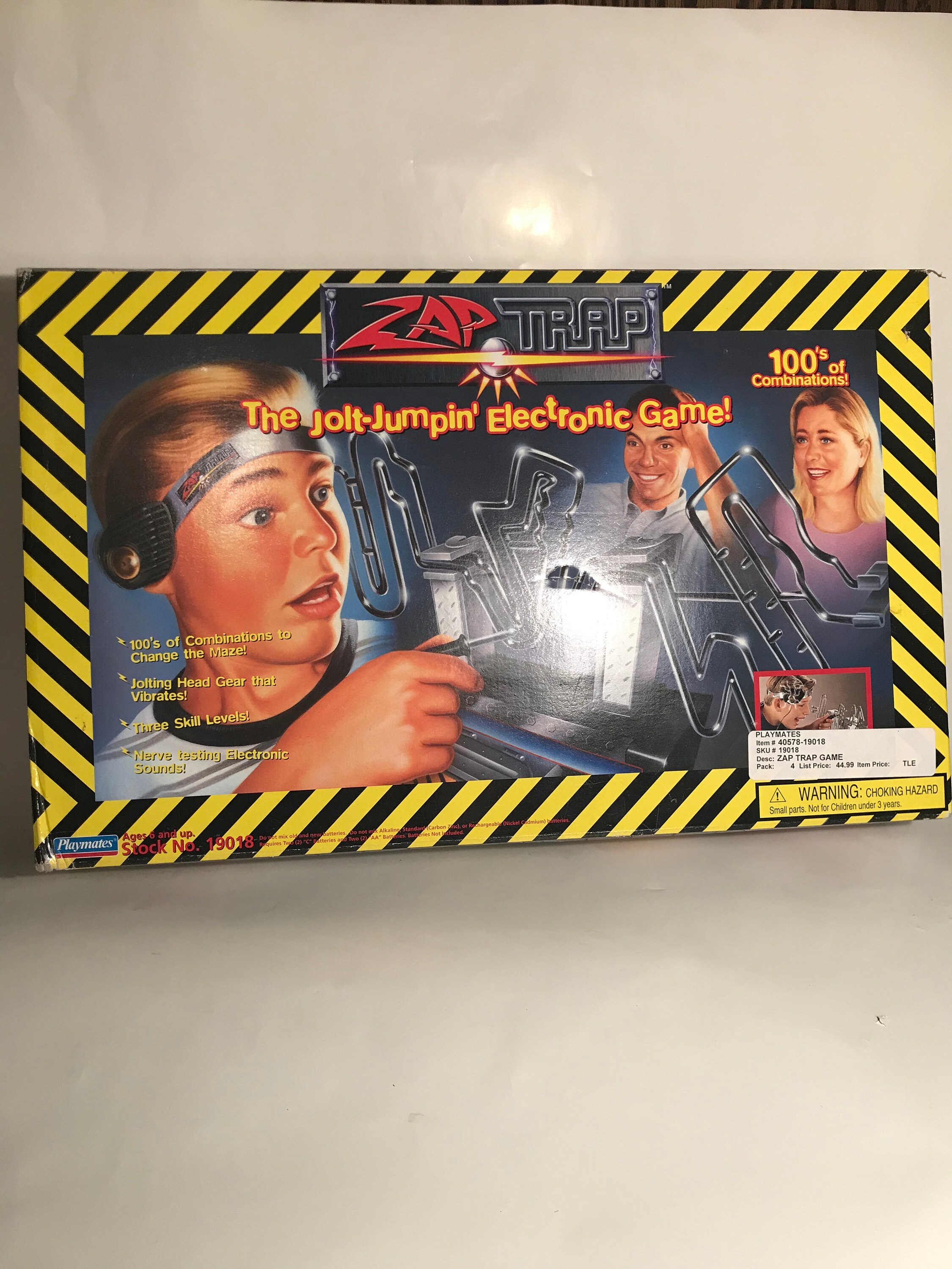 ZAP TRAP the Jolt-jumpin' Electronic Game 1997 VINTAGE Brand New - Etsy