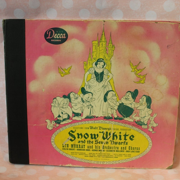 Snow White Record - Etsy