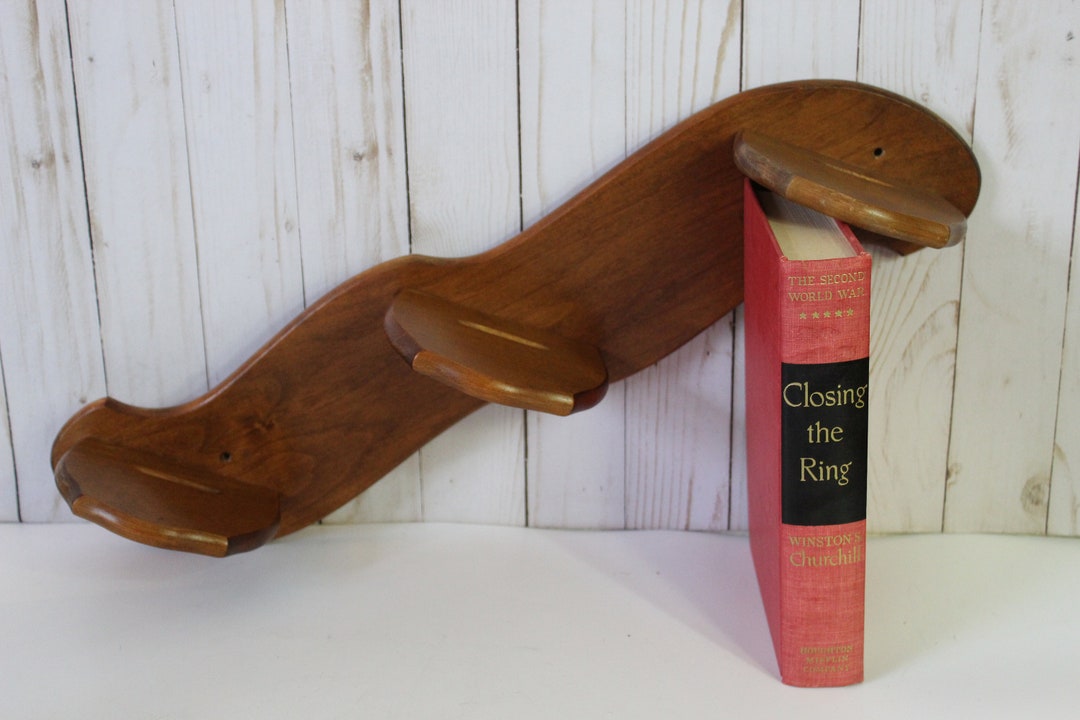 Vintage 50s 3-tier Wall Display Shelf Rack Knick Knack Tea Cup Salt ...