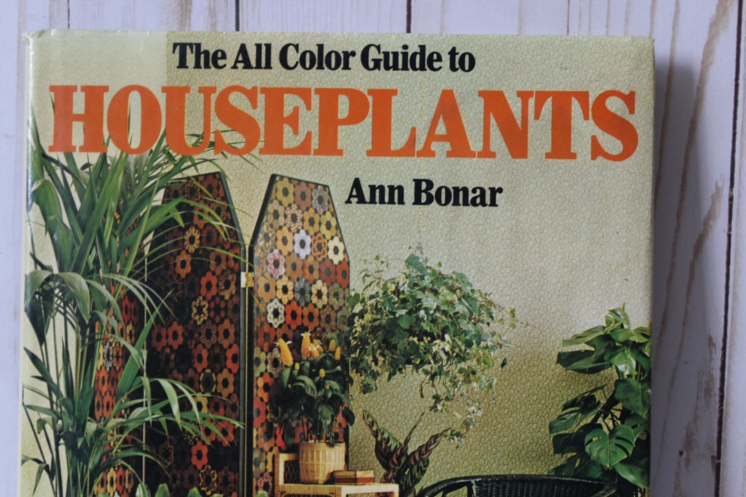 Vintage 70s the Color Guide to Houseplants Book Succulents 1977 // MCM ...