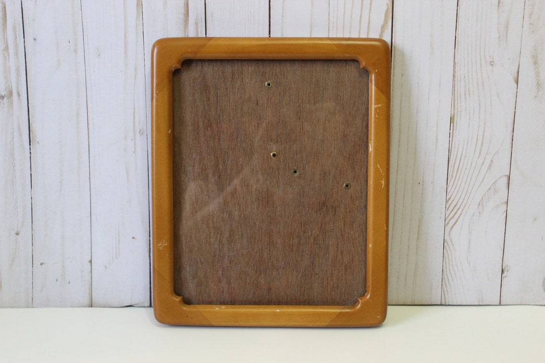 Vintage 60s Teak Wood 8 X 10 Picture Photo Frames Art Print - Etsy