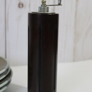 Vintage Early Mr. Dudley Los Angeles Wood 8 1/2 Inches Pepper Mills ...