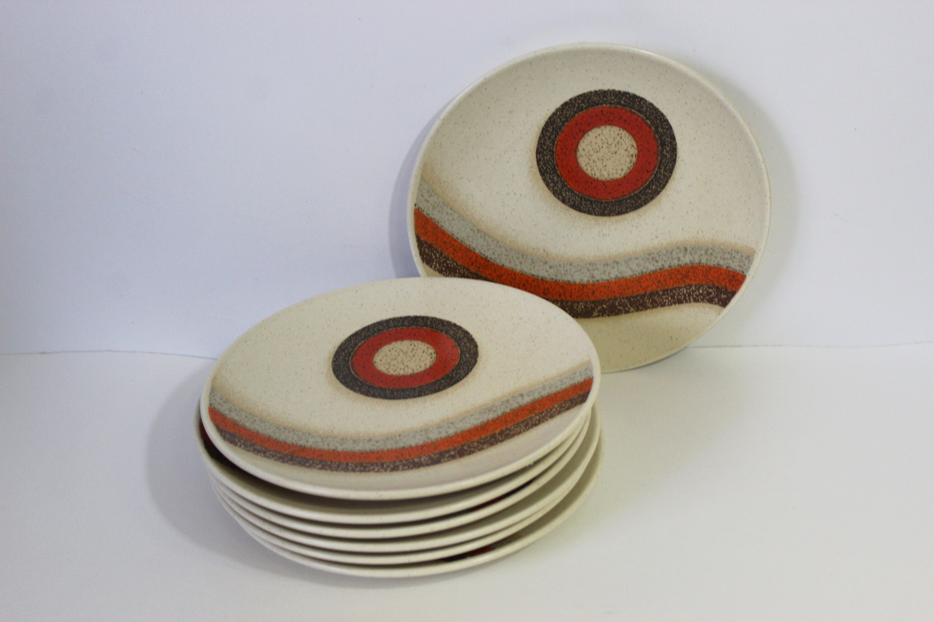 Mikasa Indian Feast HTF Crossroads Rising Sun 7 7/8 Side Salad Dessert ...