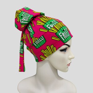 Potato Scrub Caps, Cartoon Scrub Ponytail, Long Hair Nurse Cap ...