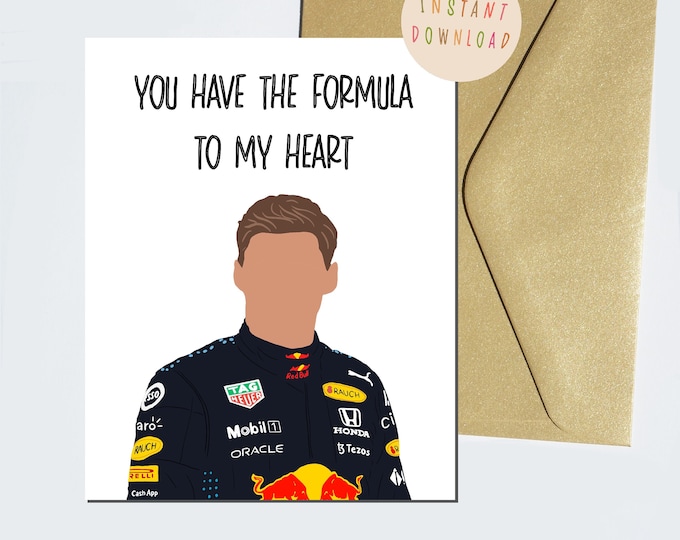 Charles Leclerc F1 Card, Funny Formula 1 Greeting Cards, F1 Drivers and ...