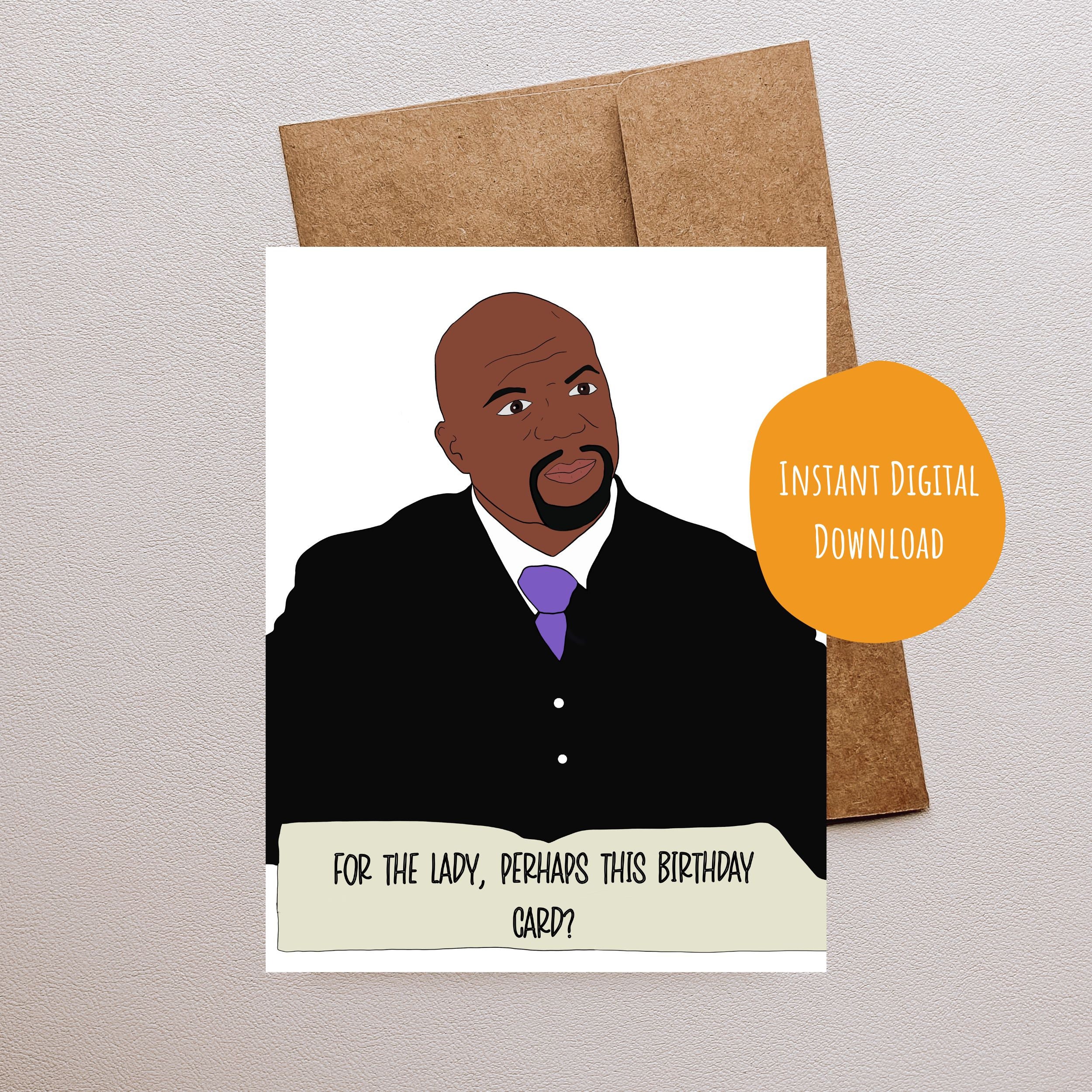 Iconic & Funny Greeting Card, Terry Crews in White Chicks, 2000's ...