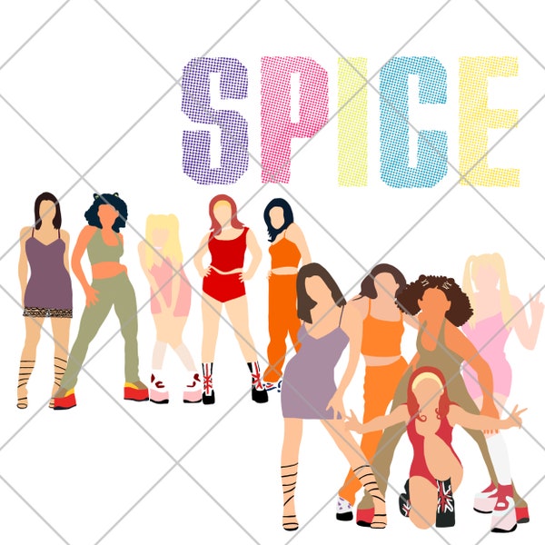 Spice Girls Shirt - Etsy