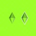 Sims Plumbob PNG, Transparent PNG, Cute Fun Green Plumbob, Downloadable ...