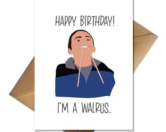 Freaky Birthday Card - Etsy