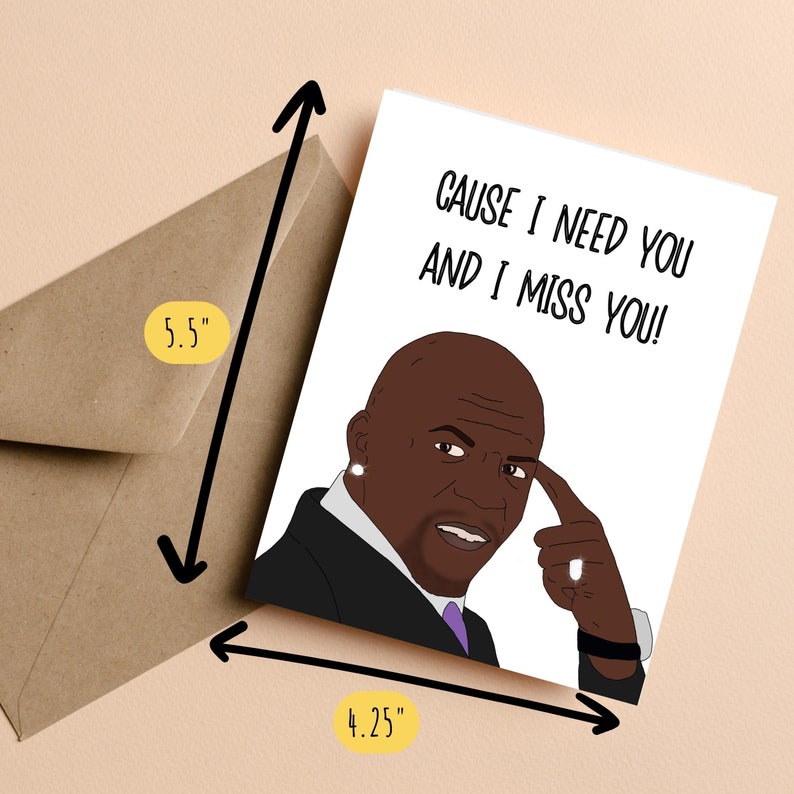 Funny Greeting Card, Terry Crews White Chicks, Iconic 2000's Movies ...