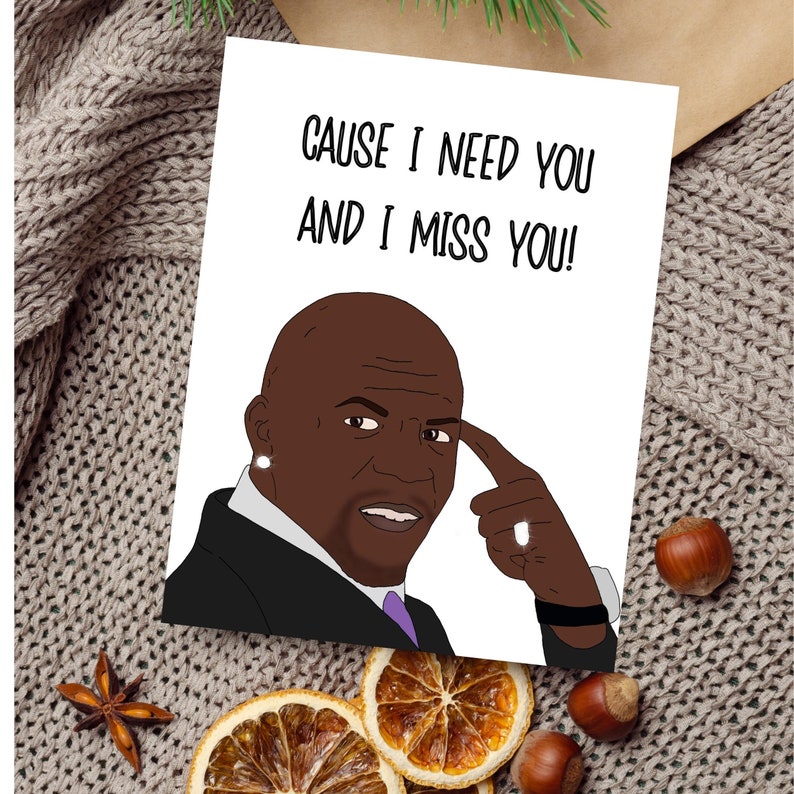 Funny Greeting Card, Terry Crews White Chicks, Iconic 2000's Movies ...
