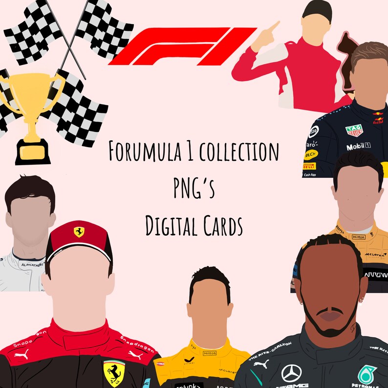 Max Verstappen Formula 1 Card, Cute Funny Card for Sports Car Lover, F1 ...