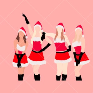 Mean Girls Christmas PNG 300 DPI, PNG Files Only, 2000s Movies, Funny ...