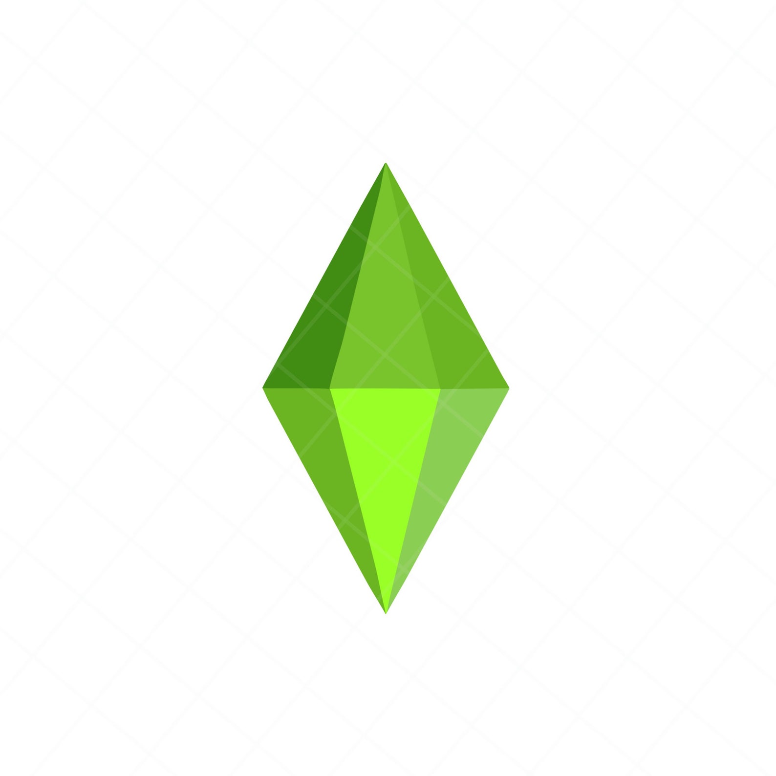 Sims Plumbob PNG, Transparent PNG, Cute Fun Green Plumbob, Downloadable ...