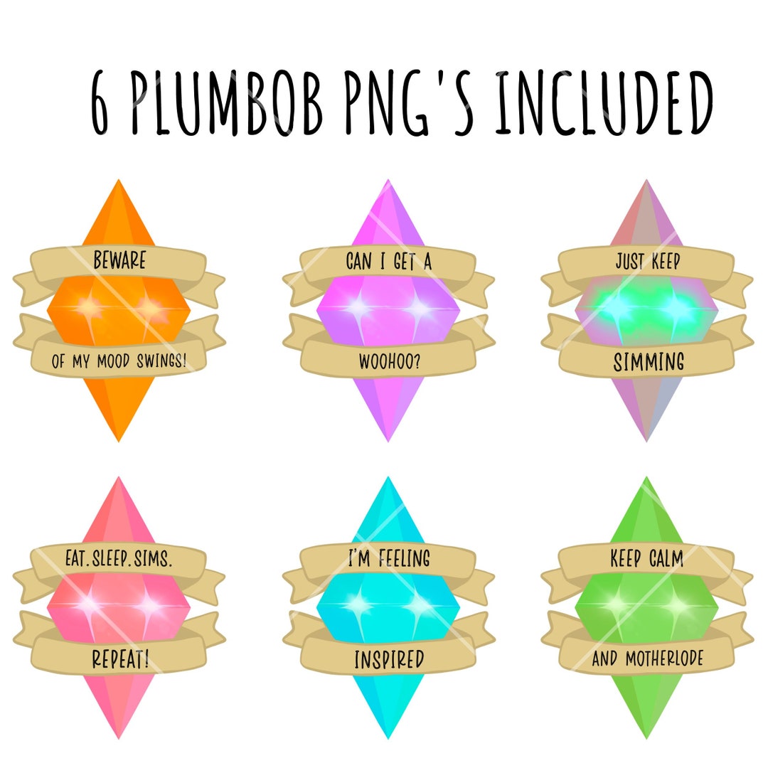 Sims 4 Purple Plumbob, Can I Get A Woohoo? Cute Flirty Sims PNG File ...