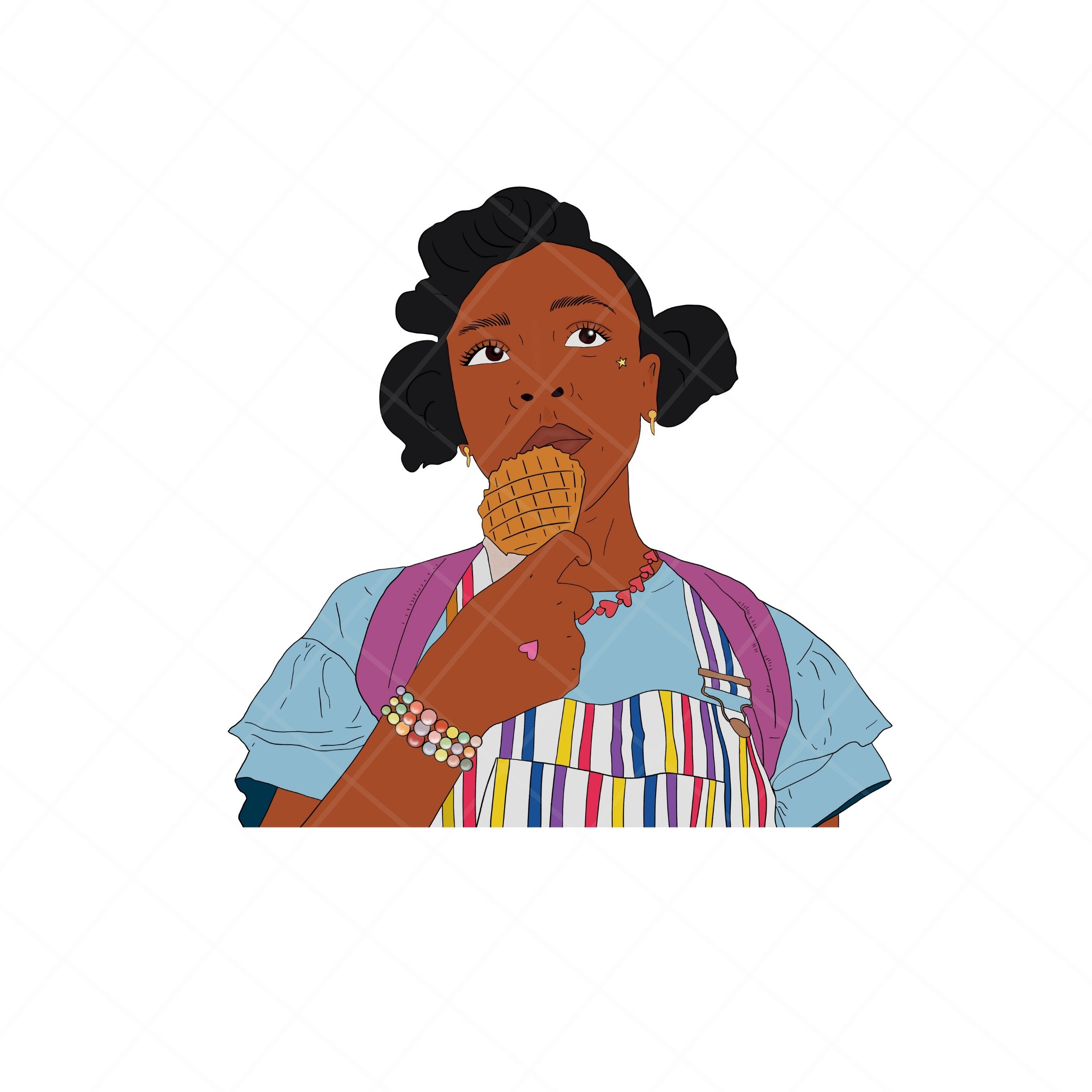Erica Sinclair PNG, Funny Little Sister PNG, 300 DPI, Instant Digital ...