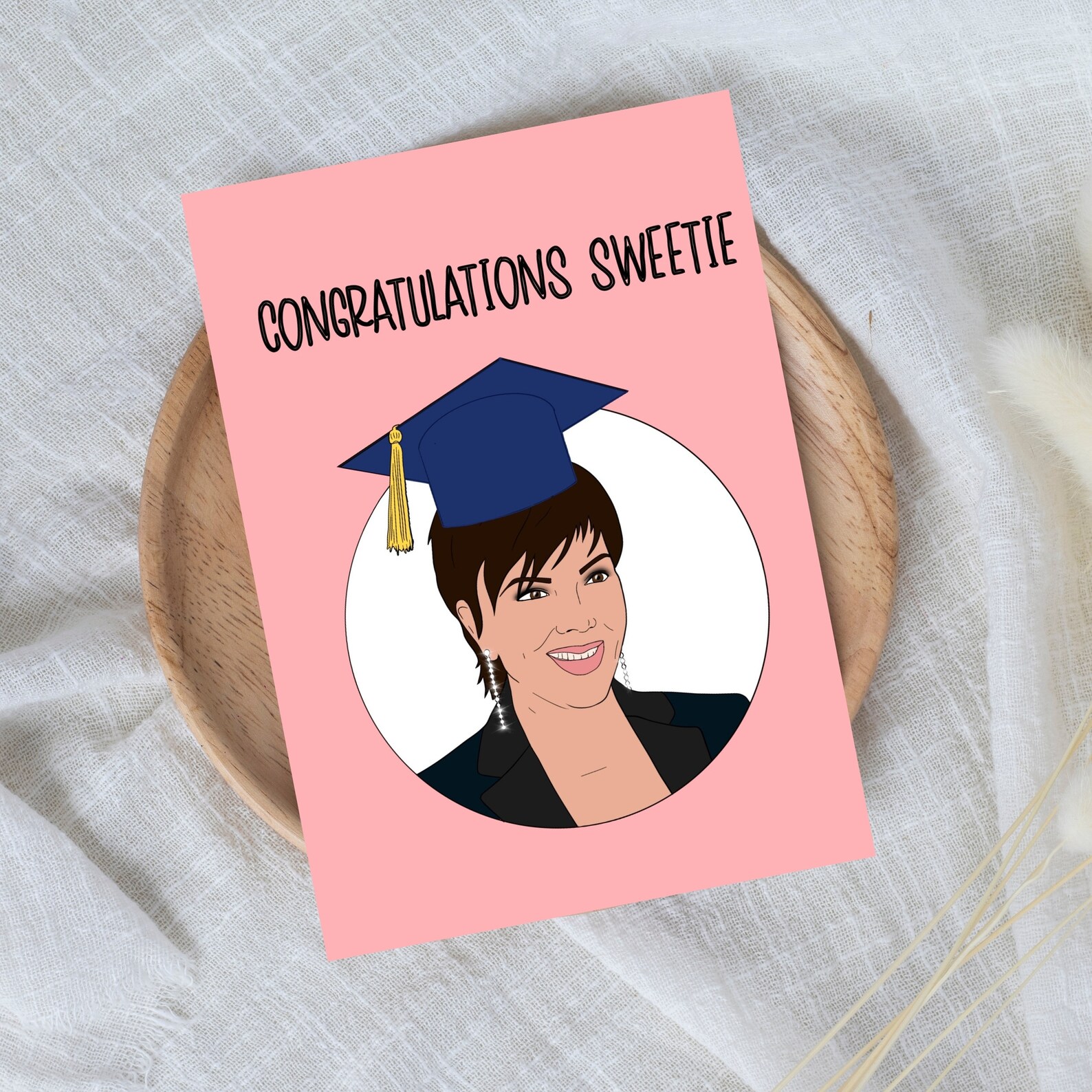 Funny Congratulations Kris Jenner Graduation Card, Funny Greeting Cards ...