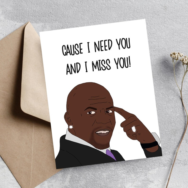 Funny Greeting Card, Terry Crews White Chicks, Iconic 2000's Movies ...