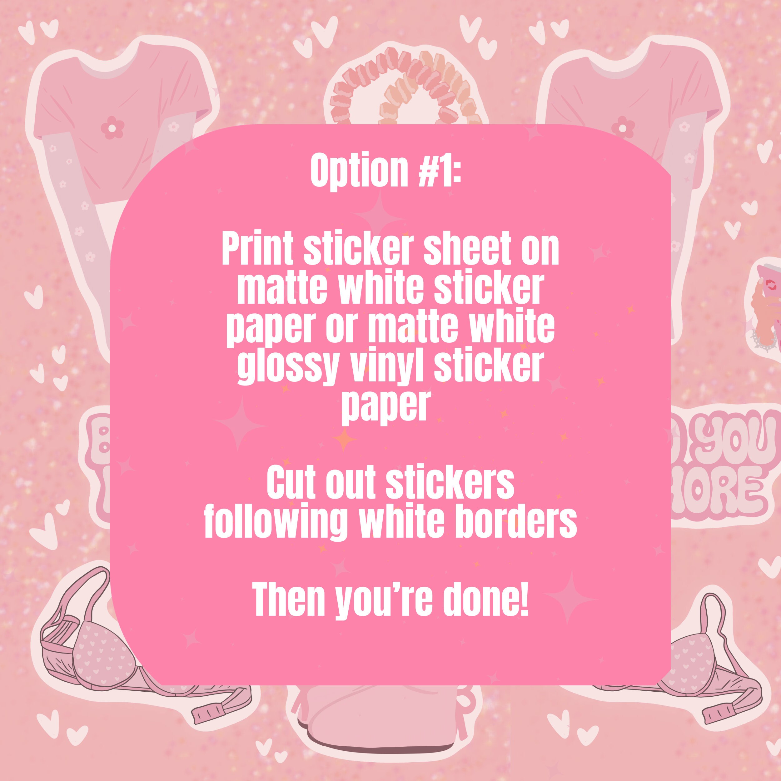 2000s Printable Sticker Sheet Set of 7 Y2k Aesthetic - Etsy