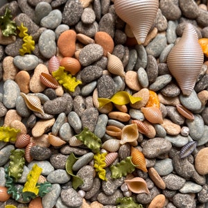 Construction Sensory Bin, Nature Sensory Mix, Rocks, Rock Sensory Bin ...