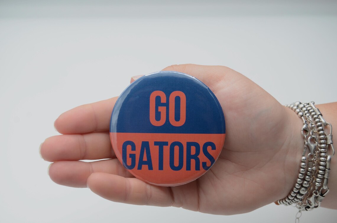 Florida Gameday Buttons | Gameday Accessories | Go Gators - Etsy