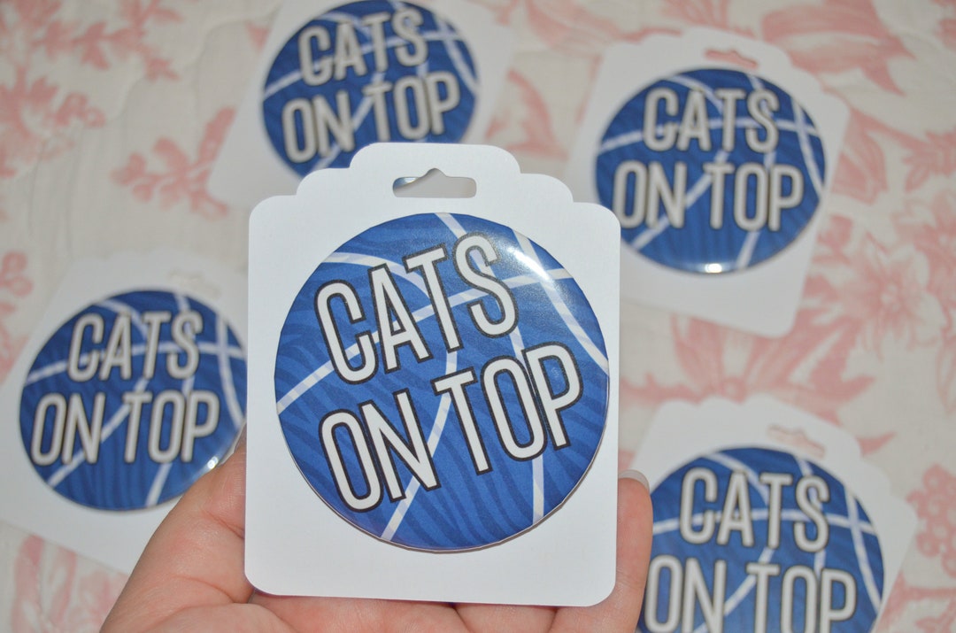 Kentucky Basketball Gameday Buttons | Gameday Accessories | Wildcats | Cats on Top - Etsy