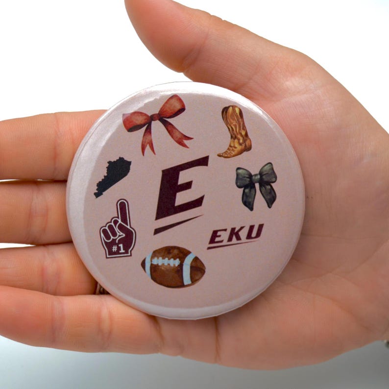 Eastern Kentucky University Gameday Buttons | Gameday Accessories ...