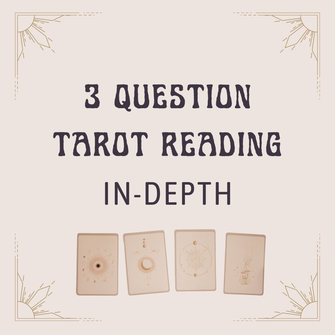 Past, Present, and Future Tarot Reading, General, Advice, Predictions, Solution+! Get a 3-card ...