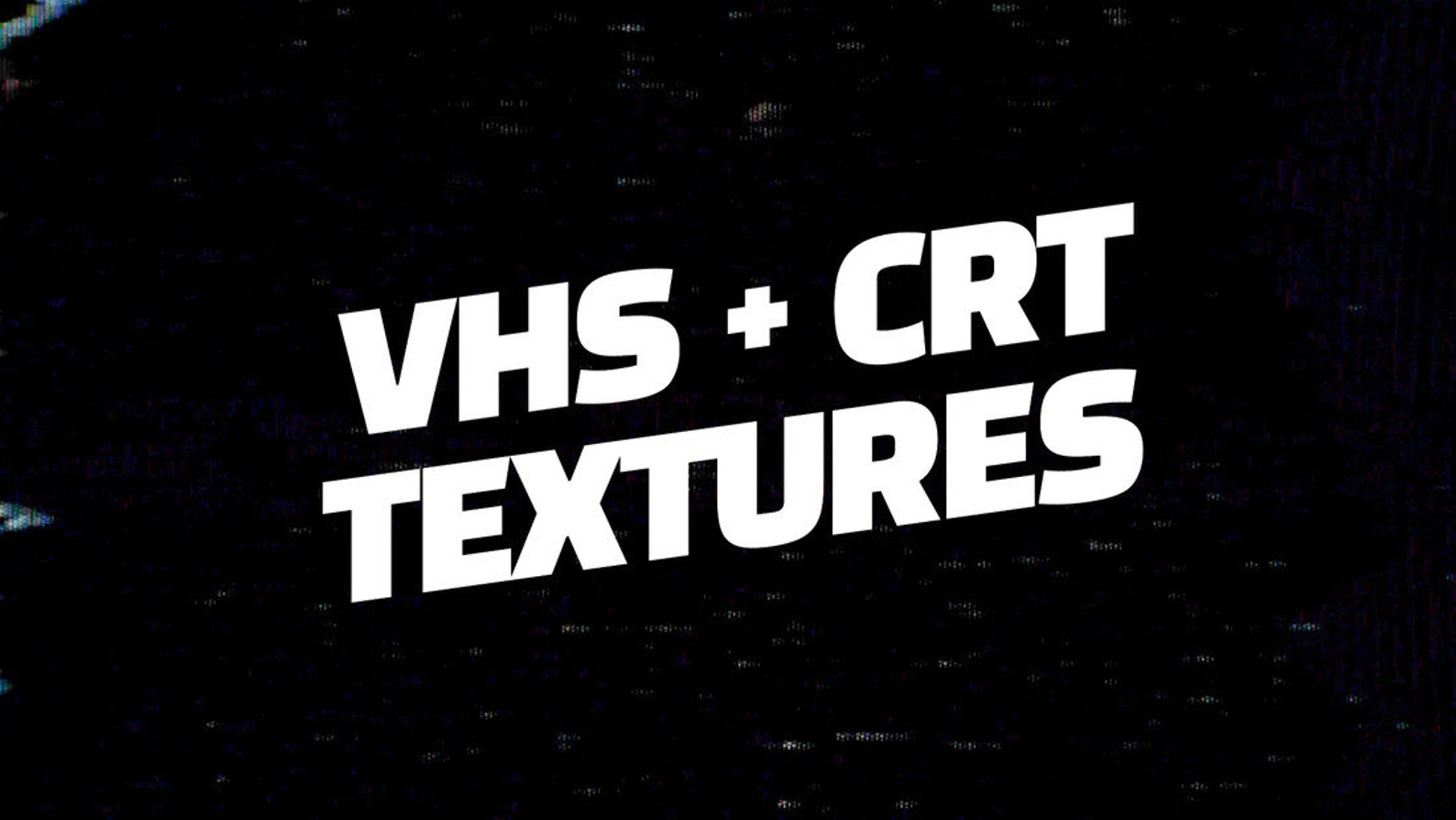 VHS CRT Texture Overlay Pack | Etsy