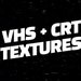 VHS CRT Texture Overlay Pack - Etsy