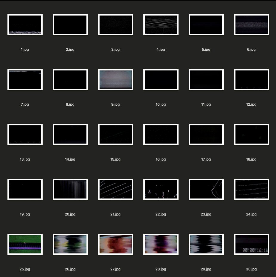 VHS & CRT Texture Overlay Pack - for Photoshop, Illustrator, Procreate ...