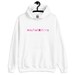 Misunderstood Hoodie (pink Font) - Etsy
