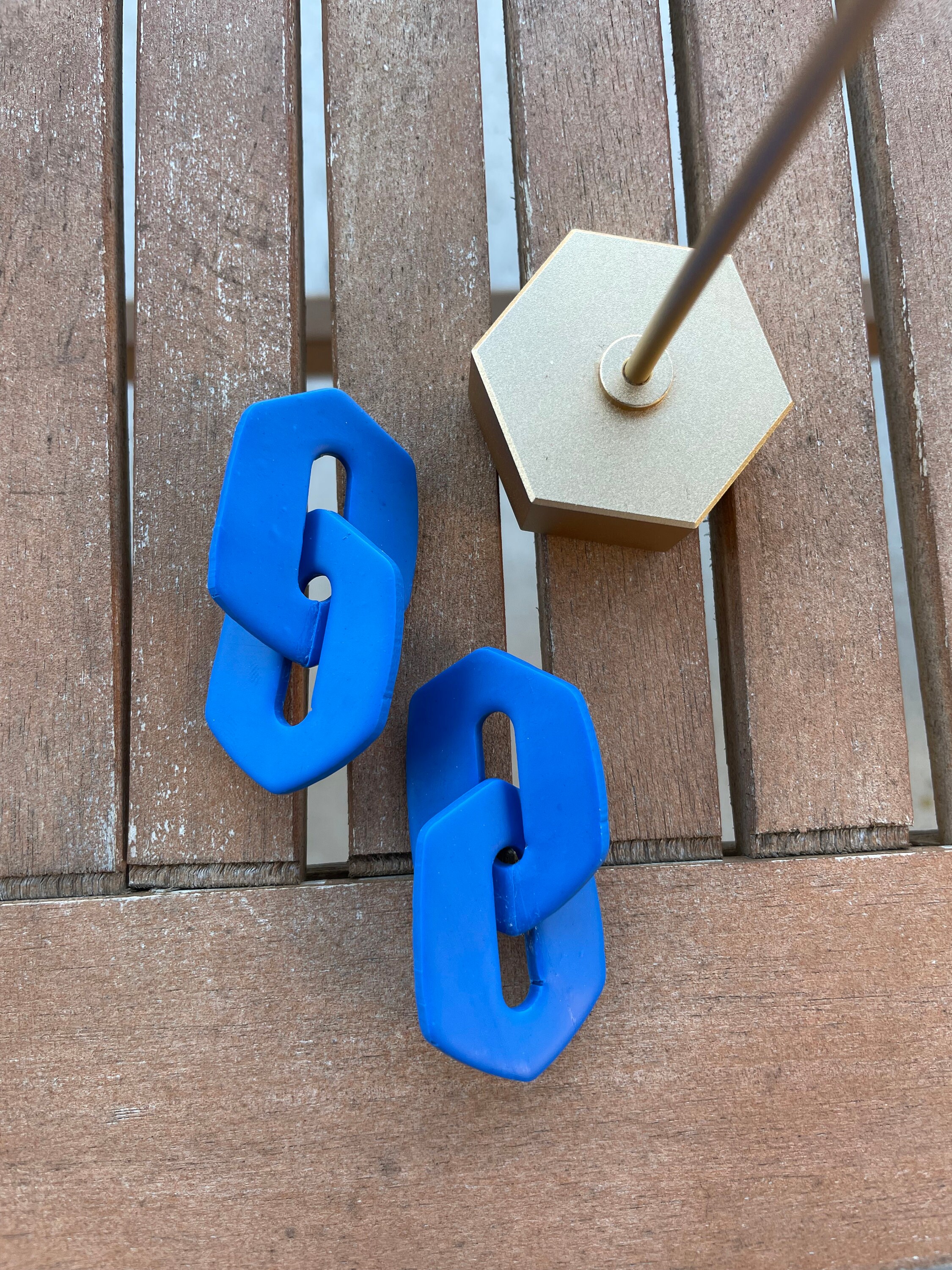 Cobalt Chain Links - Etsy