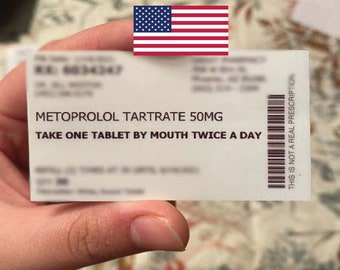 Fake Prescription Labels - Etsy