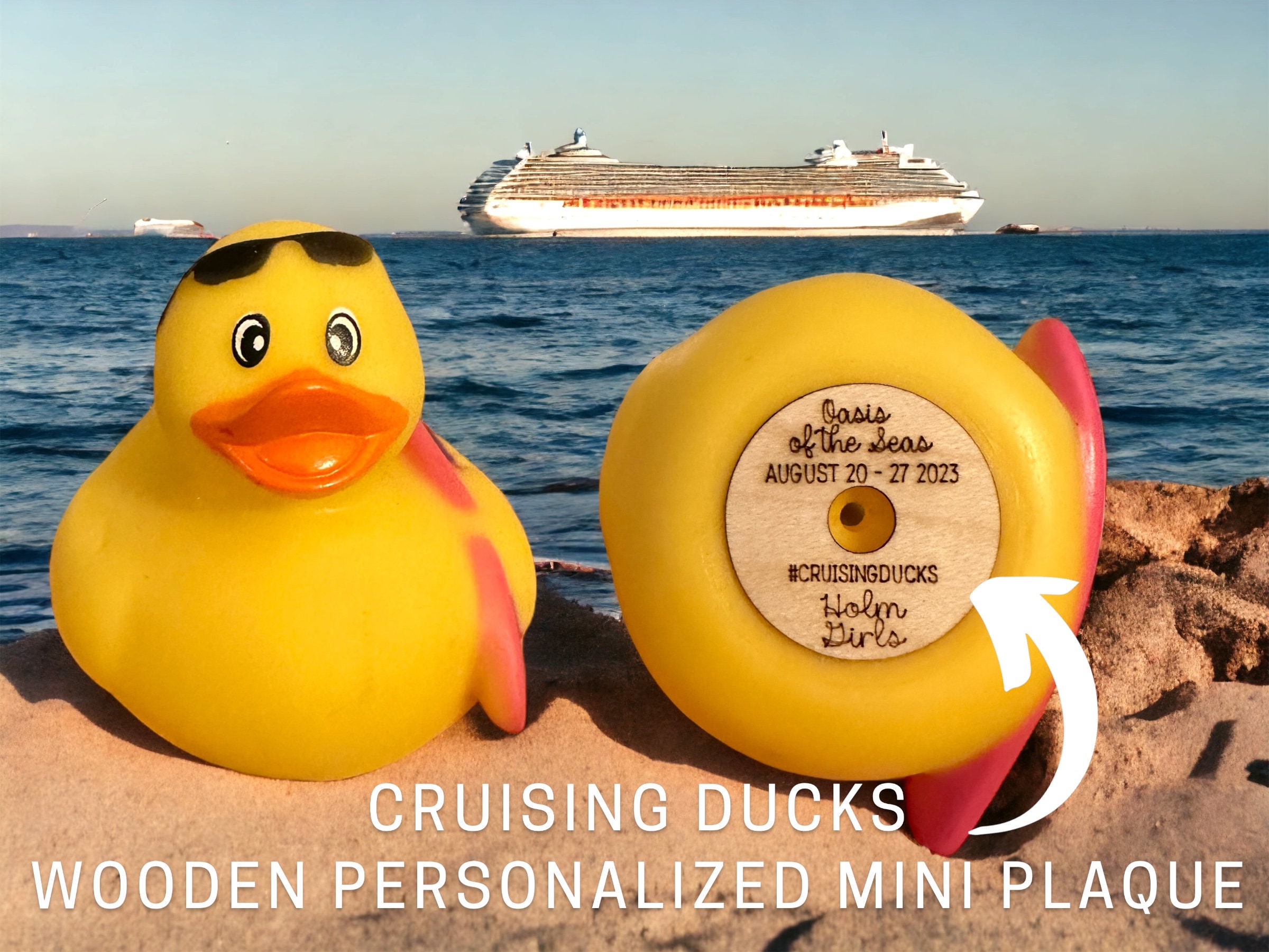 Cruising Ducks for Hiding or Ducking With Personalized Small - Etsy