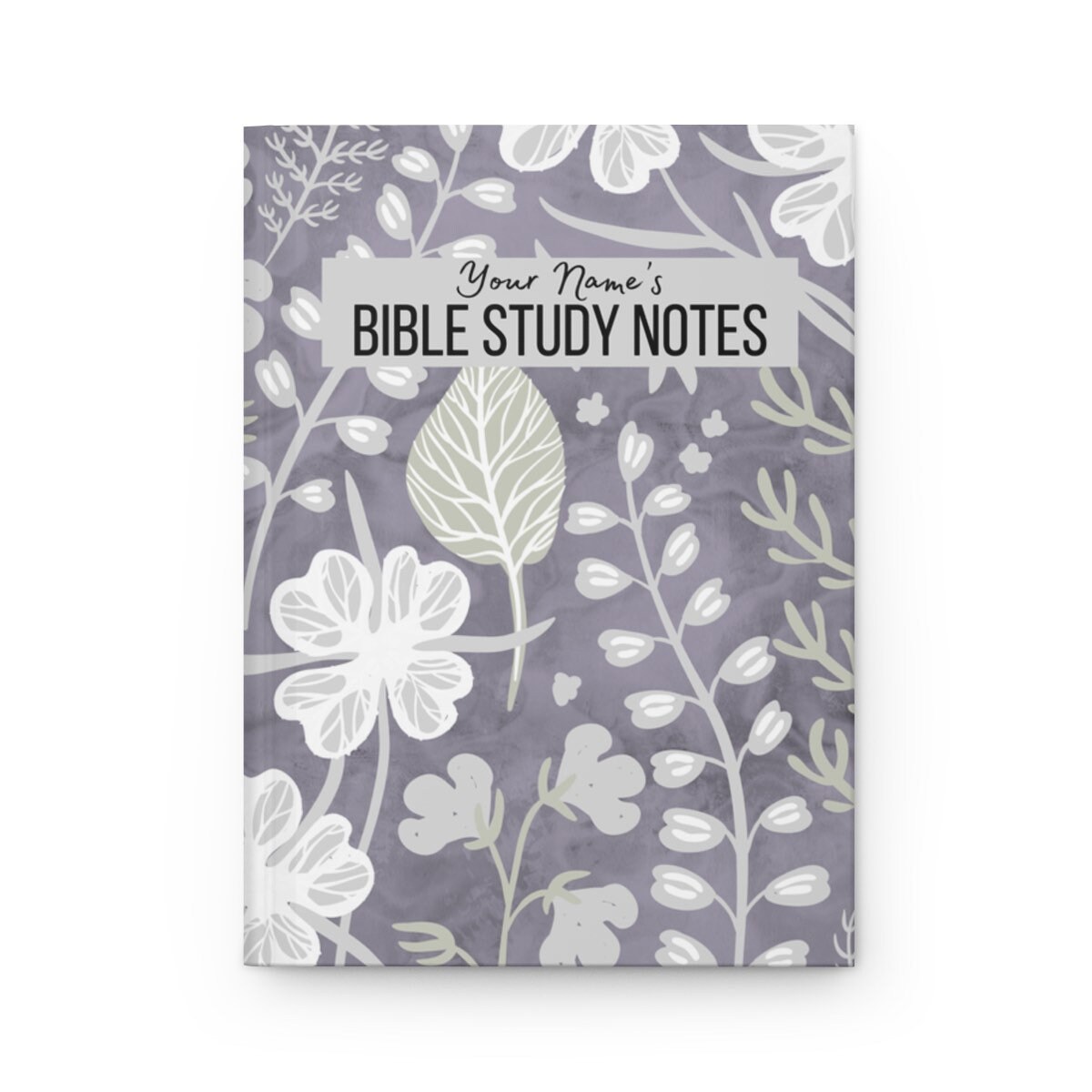 Bible Study Journal Notebook with Personalization for note taking or ...