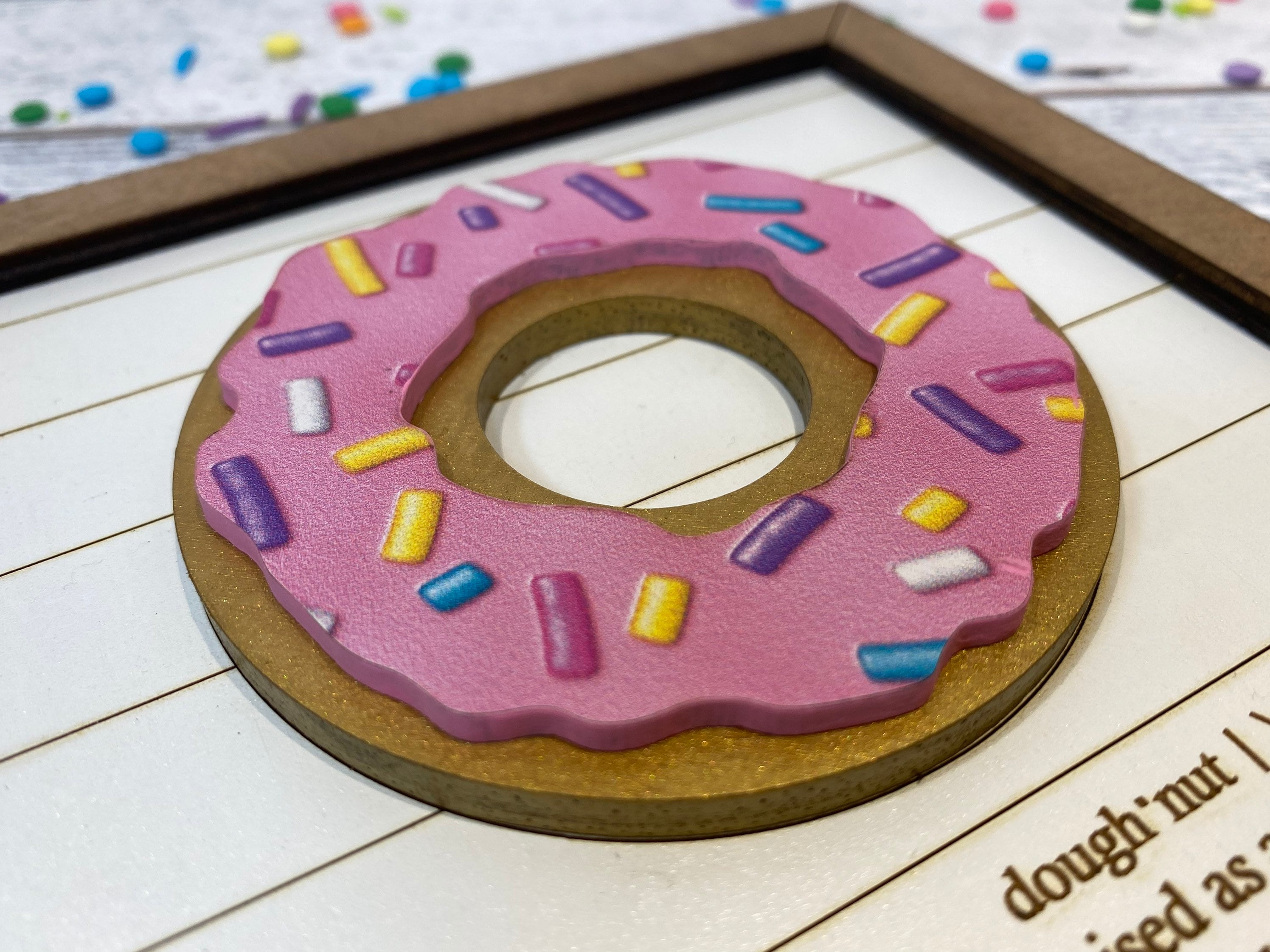Doughnut Tiered Tray, Doughnut Mini Sign, Donut Sign, Funny Food - Etsy