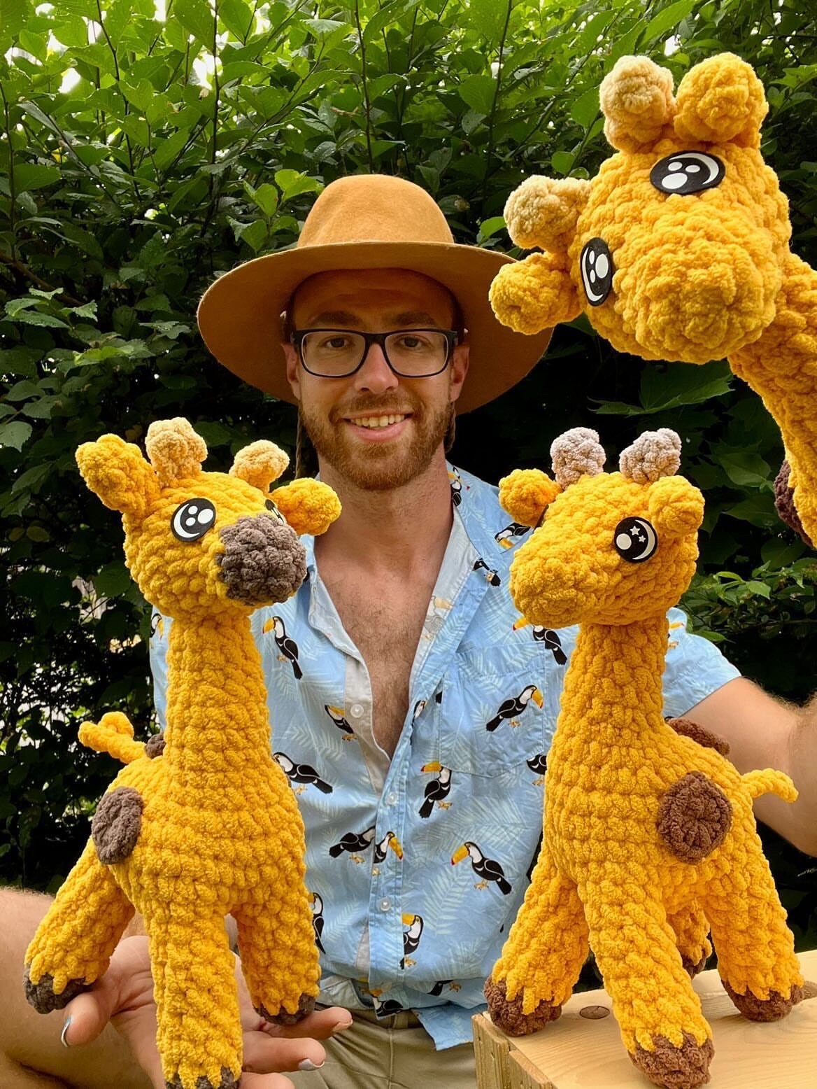 Koa the Giraffe Crochet Pattern: No Sew Amigurumi (digital Download) - Etsy